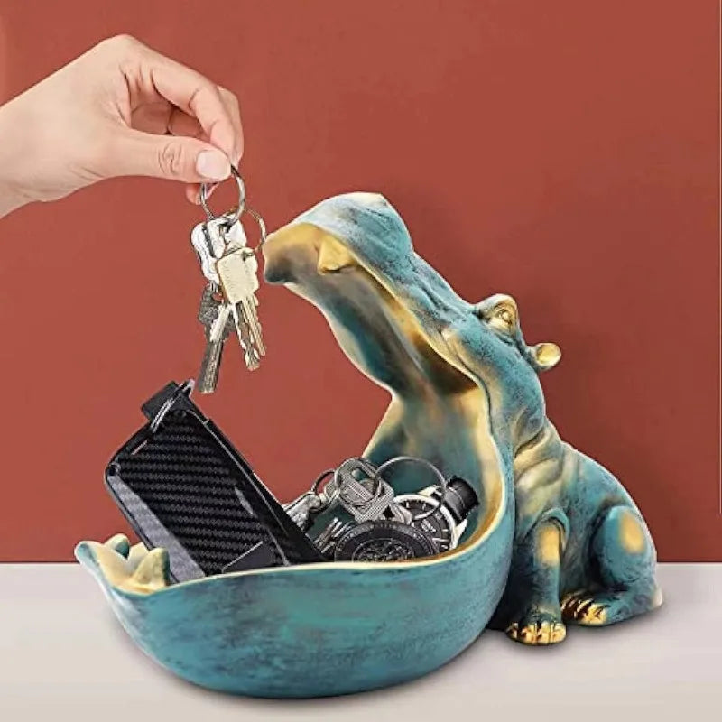 Hippo Bowl Statue – Brentwood Interiors