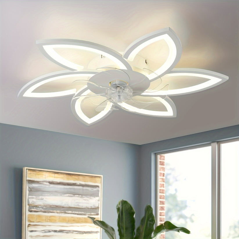 Modern LED Ceiling Light Fan – Brentwood Interiors
