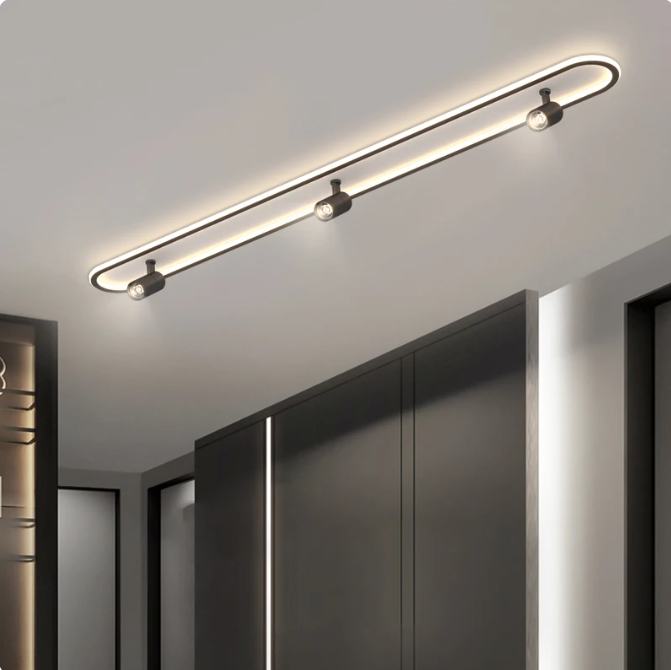 Modern Ceiling Lights With Built-In Spotlights – Brentwood Interiors