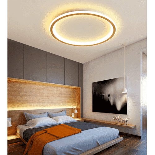 Modern Round Ceiling Light Fixture – Brentwood Interiors