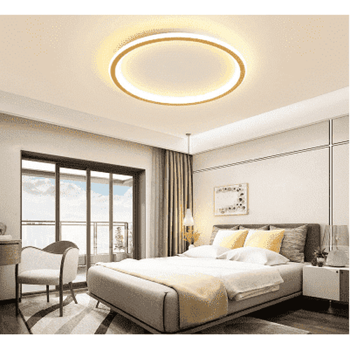 Modern Round Ceiling Light Fixture – Brentwood Interiors