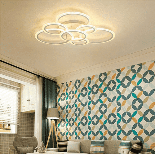 Modern Circles Ceiling Light – Brentwood Interiors