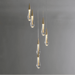 Water Drop Pendant Light Chandeliers – Brentwood Interiors